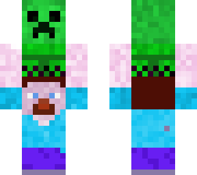 Steve x Creeper | Minecraft Skin