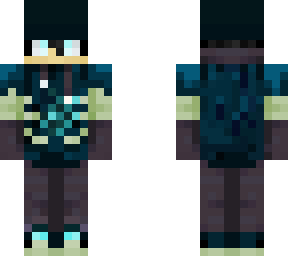 Warden boy | Minecraft Skin