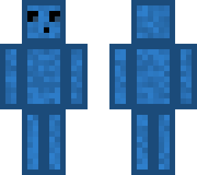 Blue Slime Minecraft Skins