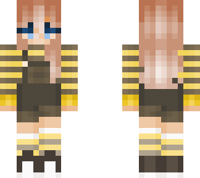 Bee Girl Minecraft Skins