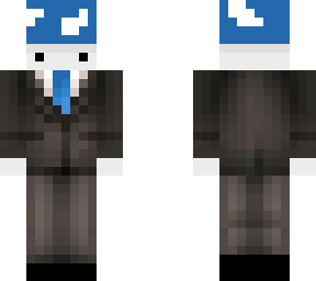 Blue Suit Minecraft Skins
