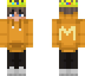 cool boy with crown | Minecraft Skins