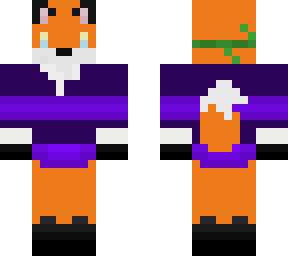 Cute Fox Minecraft Skins