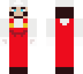 Fire Mario | Minecraft Skin