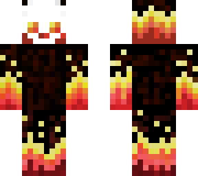 fire head | Minecraft Skins