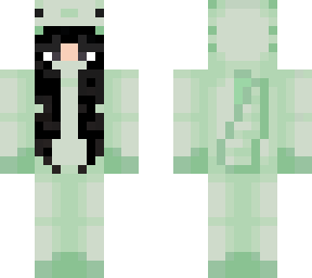 green axolotl onesie | Minecraft Skins