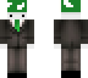 Green Suit Minecraft Skins