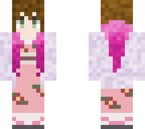 Ombre Hair Minecraft Skins