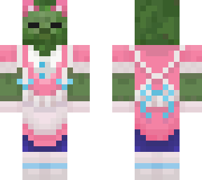 pink maid dress | Minecraft Skins