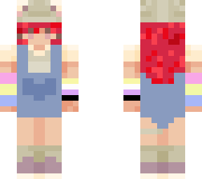 Nonbinary pan pal :D | Minecraft Skin