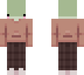 orange sweater frog | Minecraft Skin