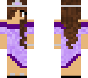 purple queen dress | Minecraft Skins