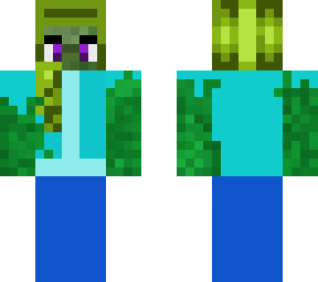 Really cute zombie girl | Minecraft Skin