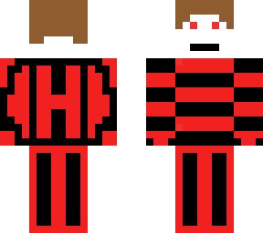 Red And Black Minecraft Skins