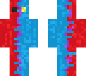 Blue And Red Minecraft Skins
