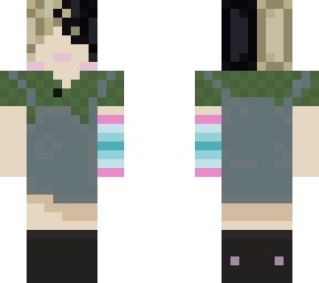 transmasc girl:) READ DESC!!!! | Minecraft Skin