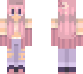 Pink Girl Minecraft Skins