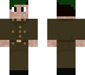 army officer/beret | Minecraft Skin