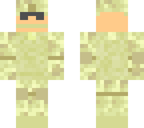 end stone army guy GlassBlock created the endstone skin | Minecraft Skin