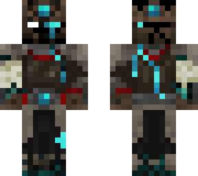 Farfadox Warden Infection | Minecraft Skin