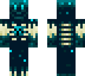 Friendly Warden | Minecraft Skin