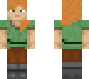 Minecraft Dungeons Alex | Minecraft Skin