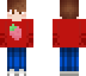 Strawberry Boy Minecraft Skins