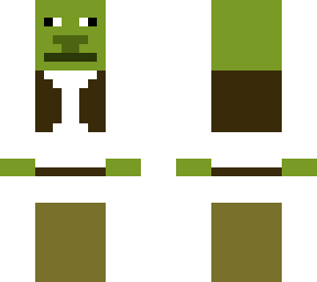 Shrek Scuffed | Minecraft Skin