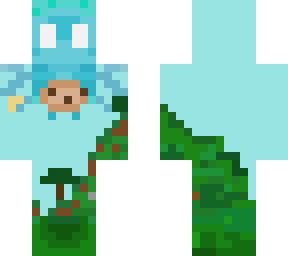 Allay pixel art | Minecraft Skin