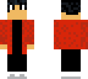 cool red jacket | Minecraft Skin