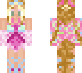 flora winx | Minecraft Skins