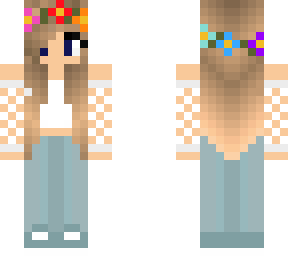 Flower Crown Minecraft Skins