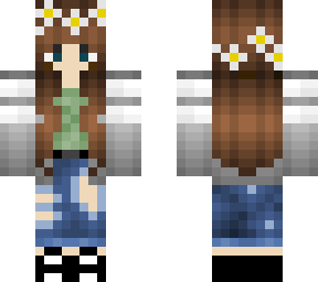 Flower Girl Minecraft Skins