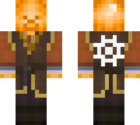 Orange Minecraft Skins