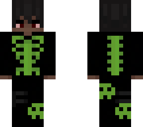 green skeleton | Minecraft Skins