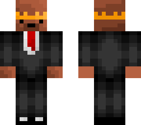upsik1 in a suit | Minecraft Skin