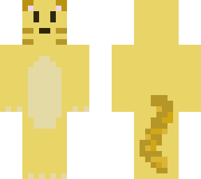 yellow cat | Minecraft Skin