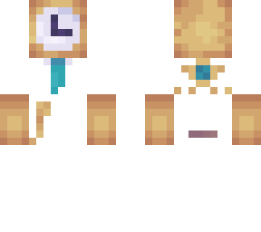 Clockman paletee | Minecraft Skin