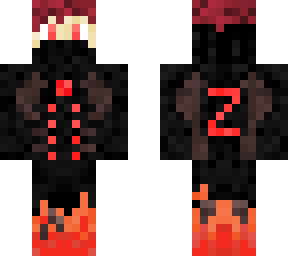 Fire Skin Minecraft Skins