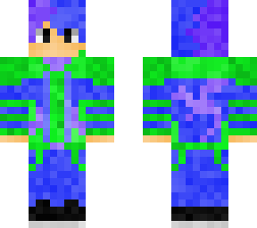 Green, Purple and Blue gamerboy80 reformed! | Minecraft Skin