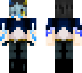 blue reaper | Minecraft Skins