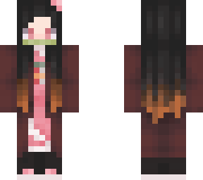 nezuko kamado demon slayer | Minecraft Skins