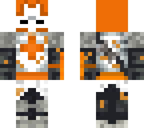 orange knight super saiyan java | Minecraft Skin