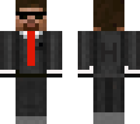 Steve In A Suit Minecraft Skins