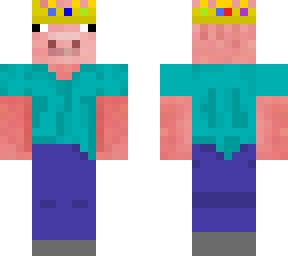 Techno but Steve | Minecraft Skin