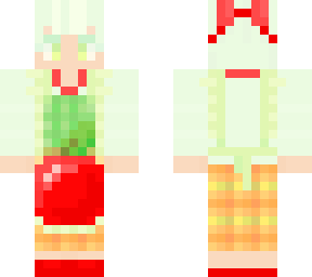 Apple Apron Girl | Minecraft Skin