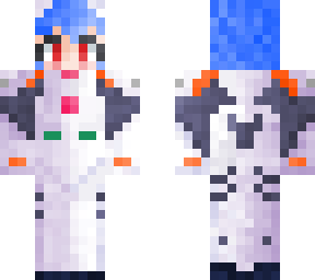 neon genesis evangelion anime rei ayanami | Minecraft Skins