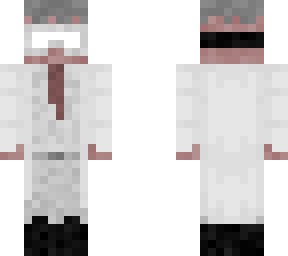 black and white beet | Minecraft Skin