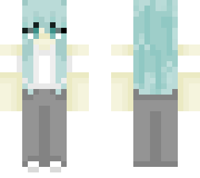 Blue Girl Minecraft Skins