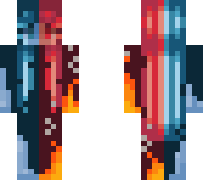 Fire And Ice Minecraft Skins